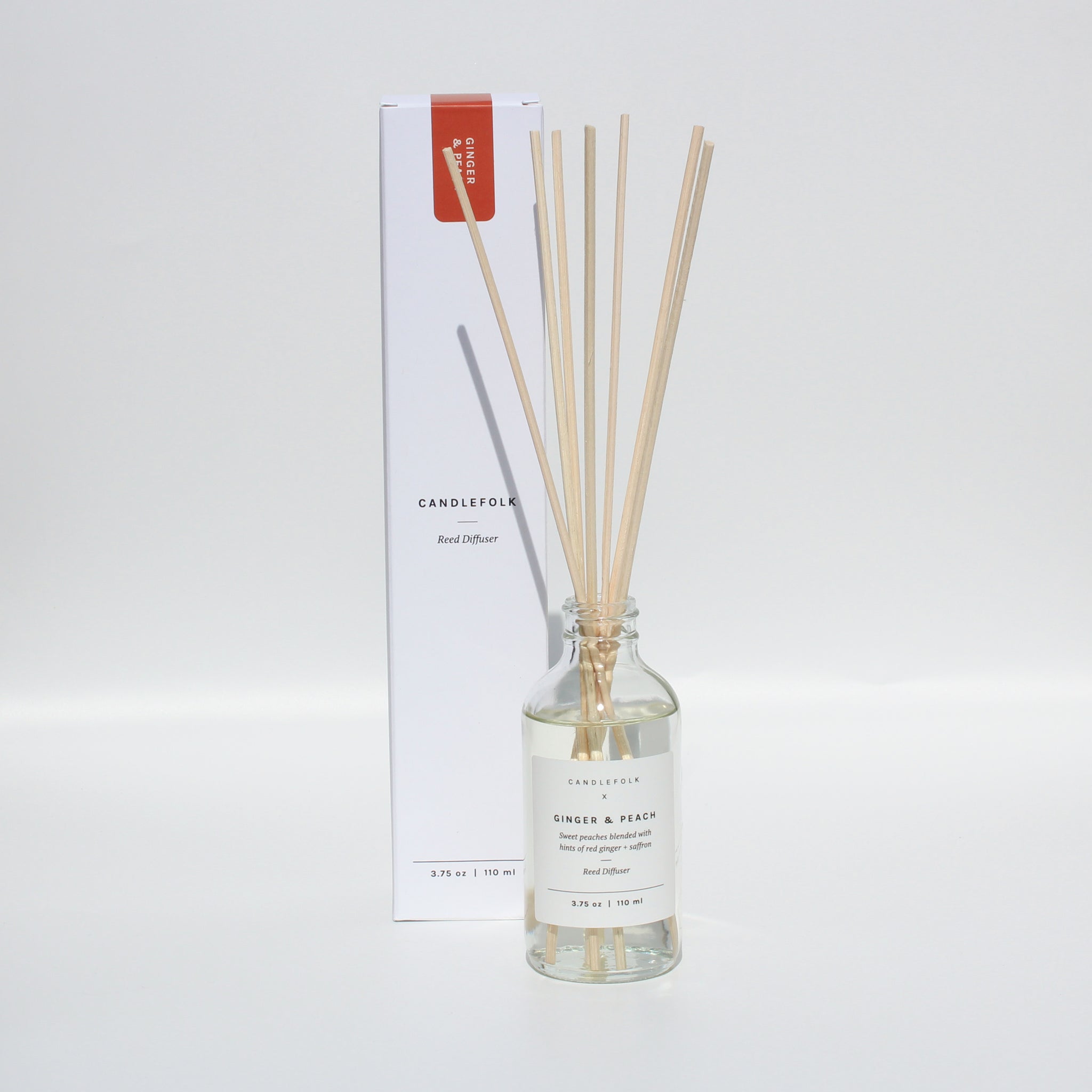 Ginger & Peach - Reed Diffuser